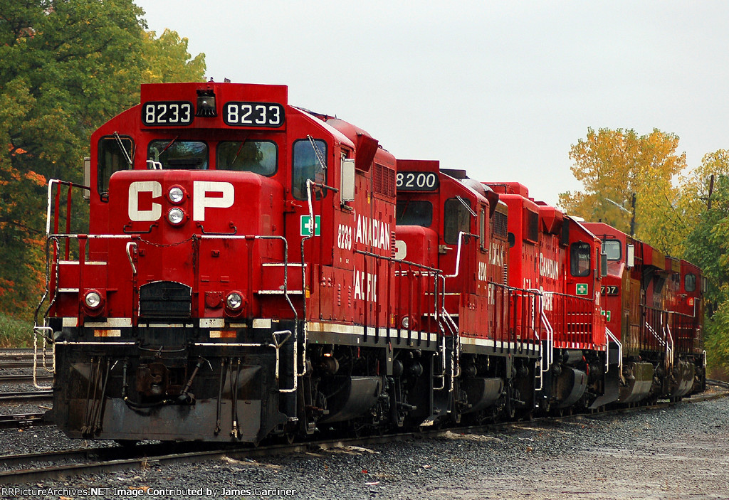 Power parked at Kinnear